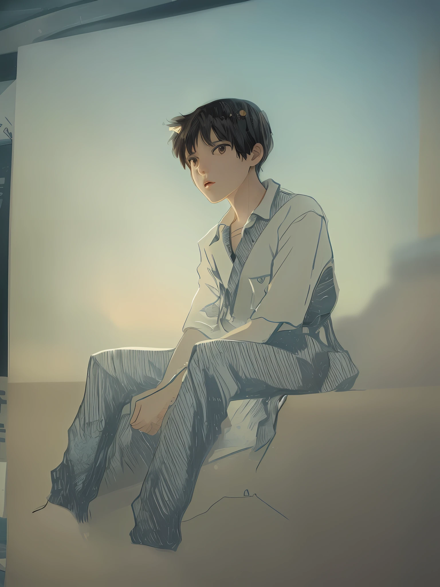 Shinkai Makoto style, highest picture quality,{{masterpiece}}, {{{best ...