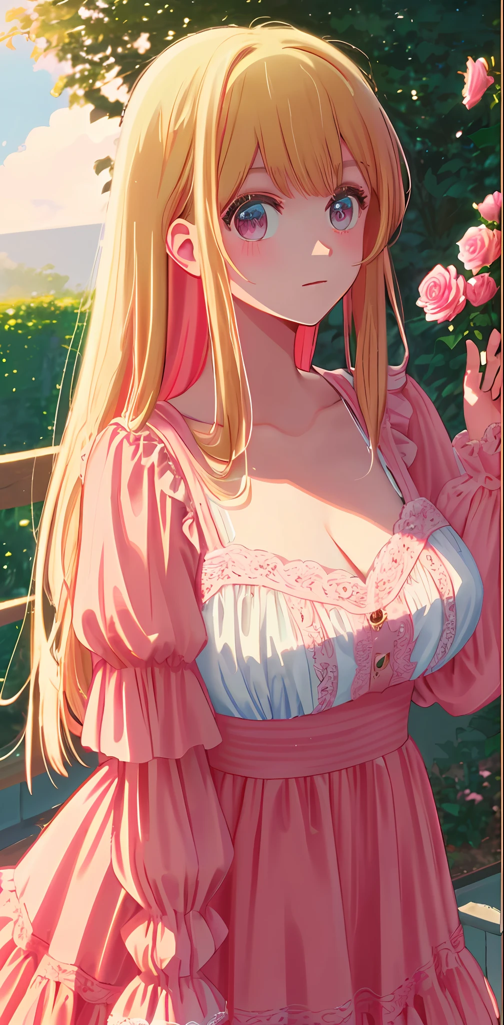 8k, foto cruda, Fujifilm, Foto de estilo analógico de una hermosa joven como Avril con (pechos ...