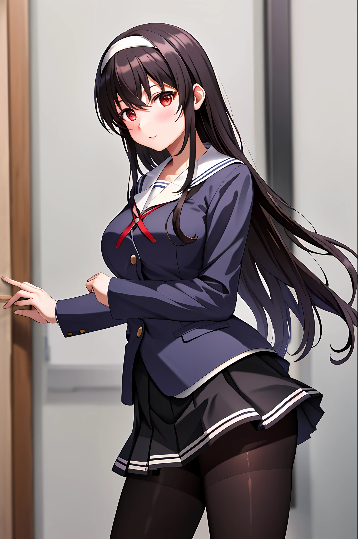 masterpiece, best quality, highres, kasumigaoka utaha, 1girl - SeaArt AI