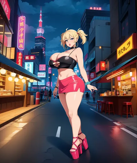 Full Body 1girl Bimbo Seaart Ai