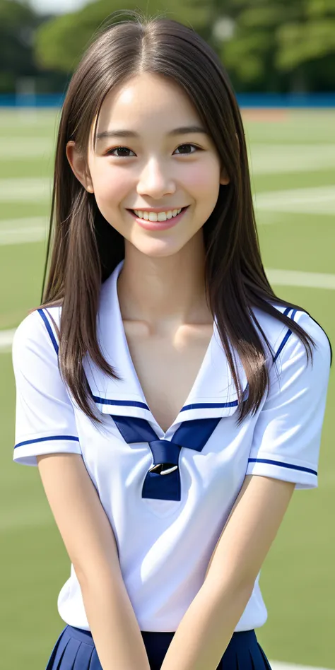 neat college girl, (school uni - SeaArt AI