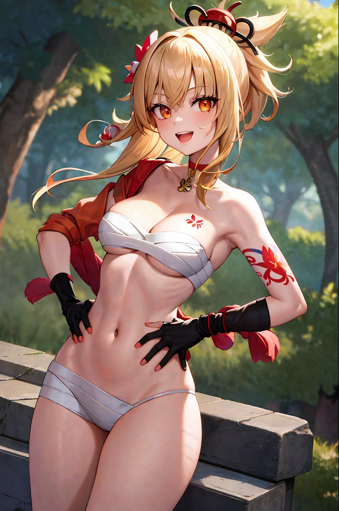 masterpiece, best quality, highres, 1girl, asymmetrical hair - SeaArt AI