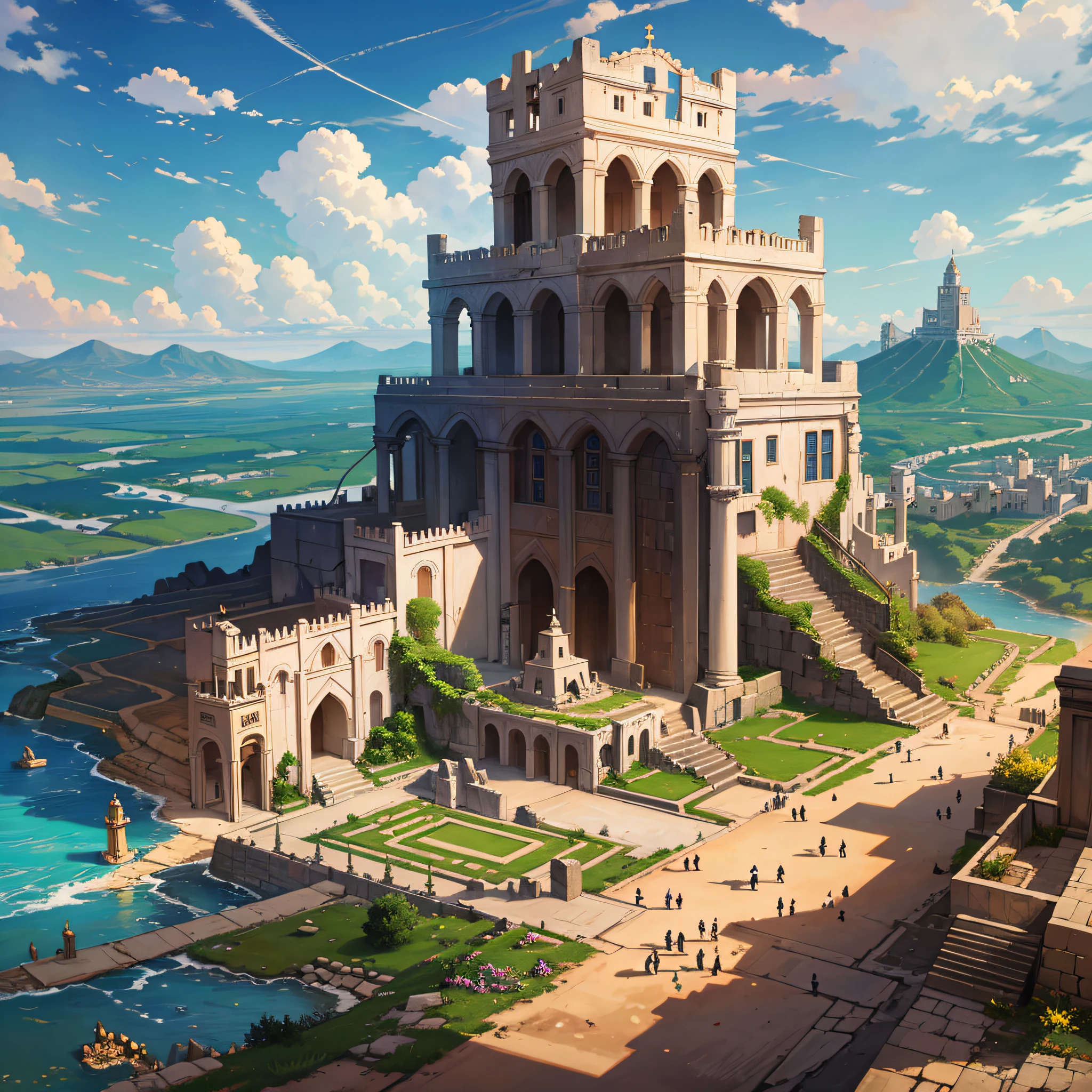In the ancient city of Eldoria - SeaArt AI