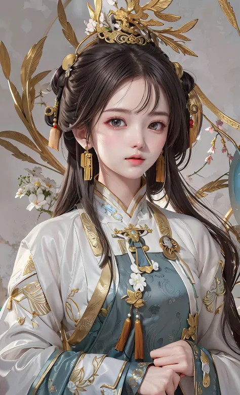 best quality, masterpiece, high resolution, 1girl, chinese wedding dress - SeaArt AI
