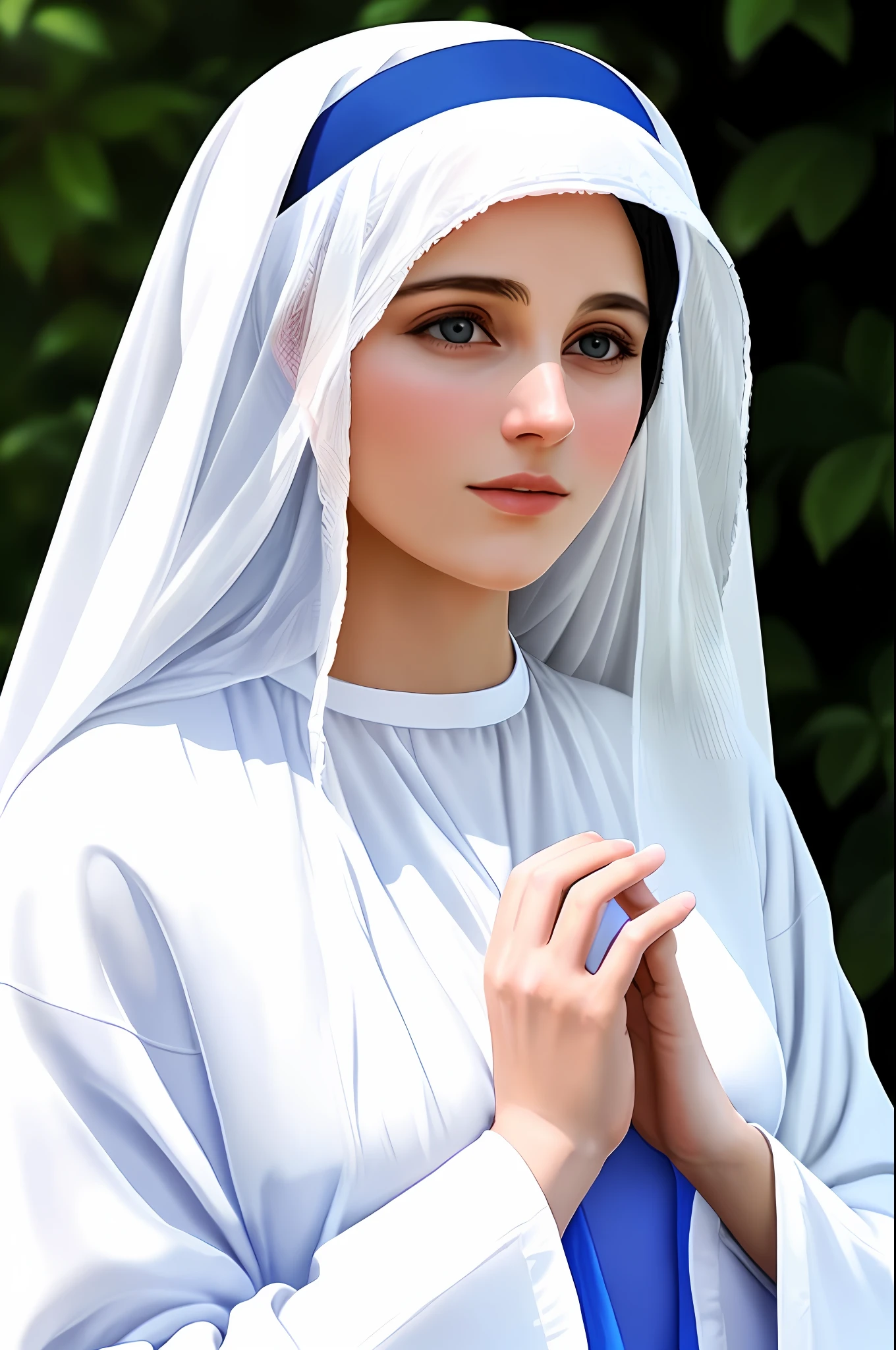 Mary Mother Of Jesus Seaart Ai