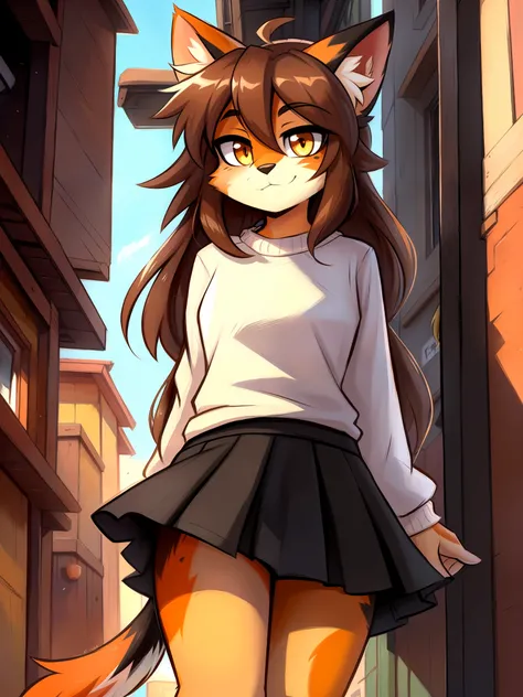 uploaded on e621, beautiful and detailed portrait of a (((feminine))) female anthro Tiger ...