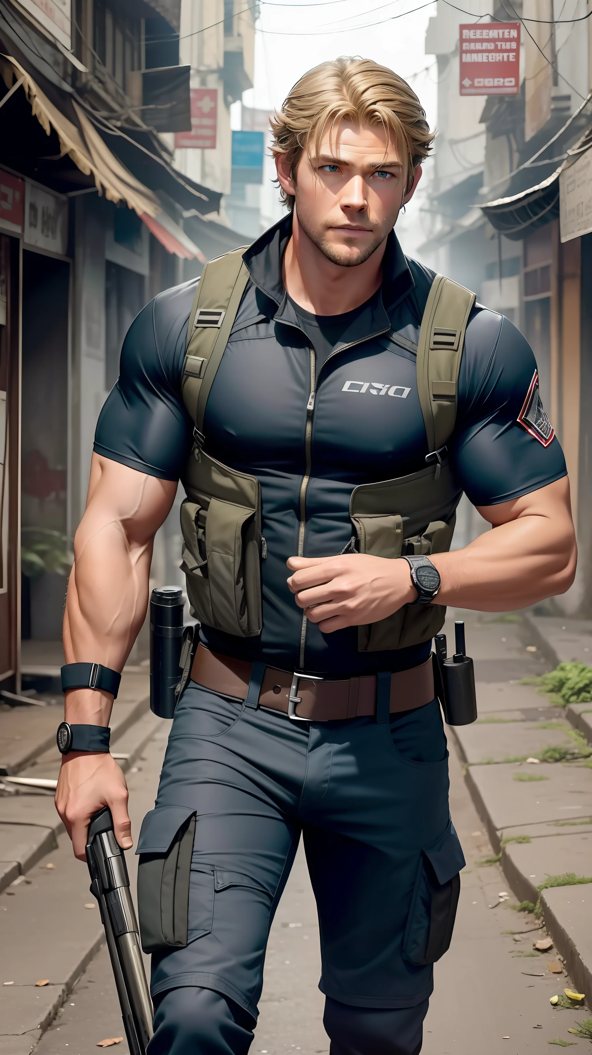 O personagem Tyler Rake, interpretado por Chris Hemsworth, is the ...