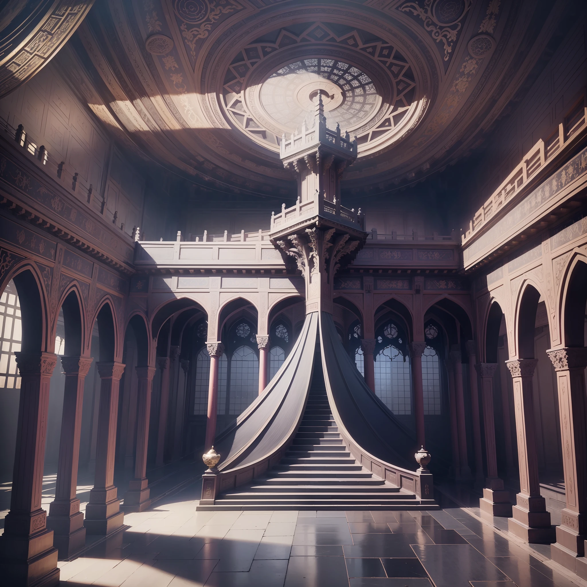 In the midst of this mysterious and gorgeous palace，There are magic ...