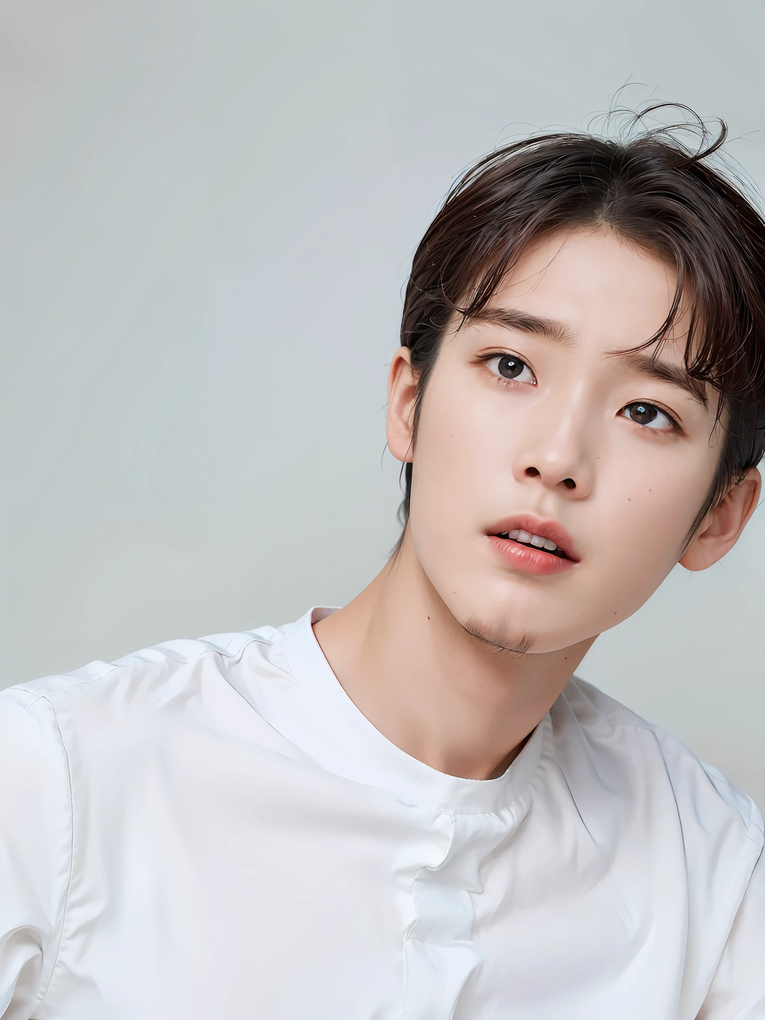 Arafard man in a white shirt l - SeaArt AI