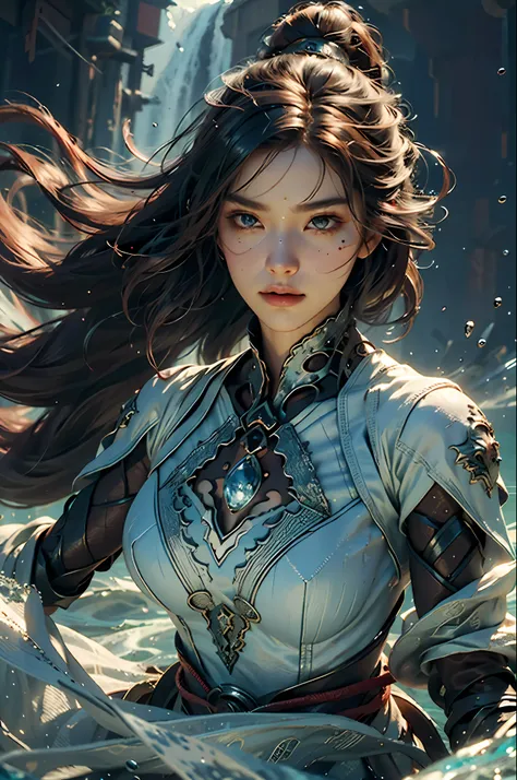 {{master piece}}, pinnacle rendering, realistic rendering, dark red ...