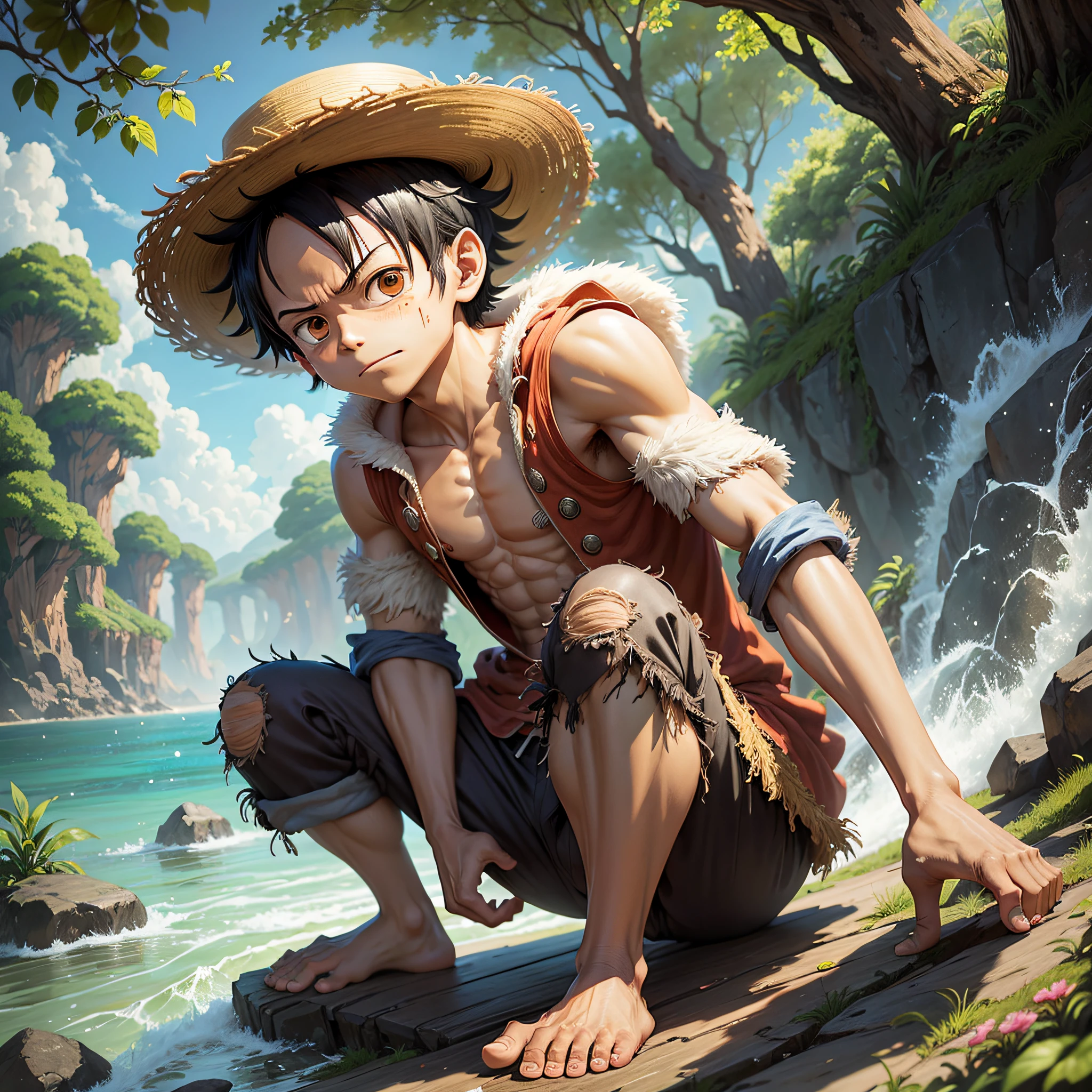 Monky D. Luffy --auto --s2 - SeaArt AI