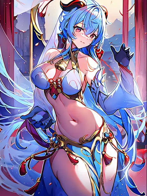 1girl (Masterpiece) (Best Quality) (Shiny Hair) (Glossy Skin), Bikini, Salon, Dancing Princess ...