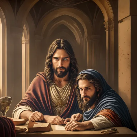 First disciples of Jesus, biblical story, realistic, 8k --auto --s2 ...