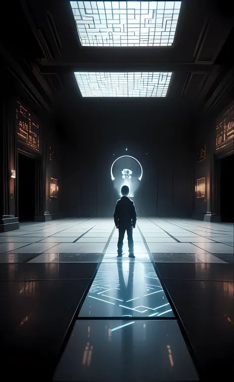 Square indoor space, secret room, immersive indoor horror theme, escape ...