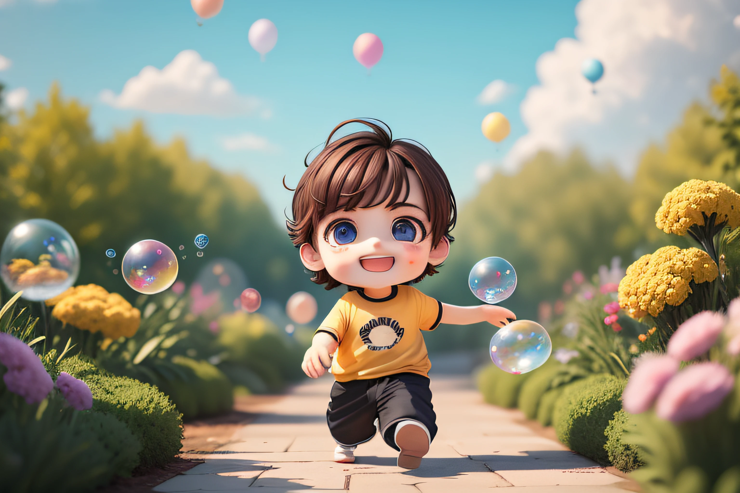 full body, chibi, (masterpiece), (best quality), (super detailed ...