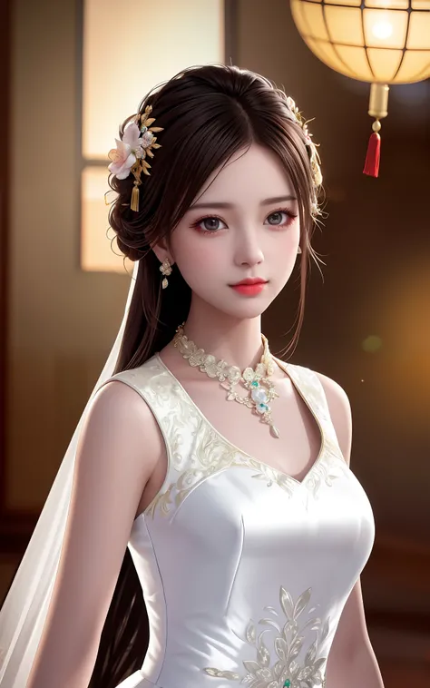 best quality, masterpiece, highres, 1girl,china wedding dress - SeaArt AI