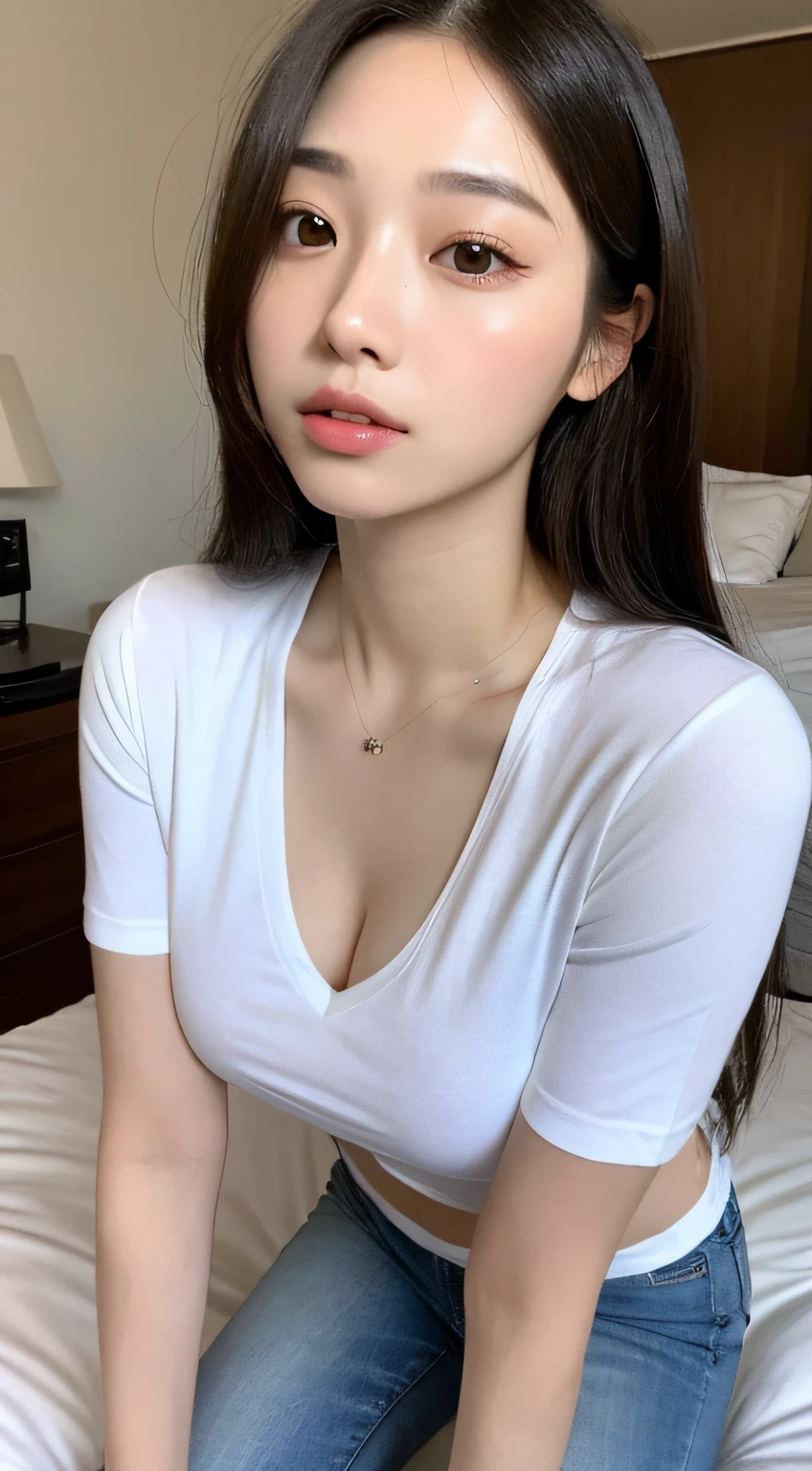 ((Calidad superior, 8k, obra maestra: 1.3)), belleza, cara oculta - SeaArt AI