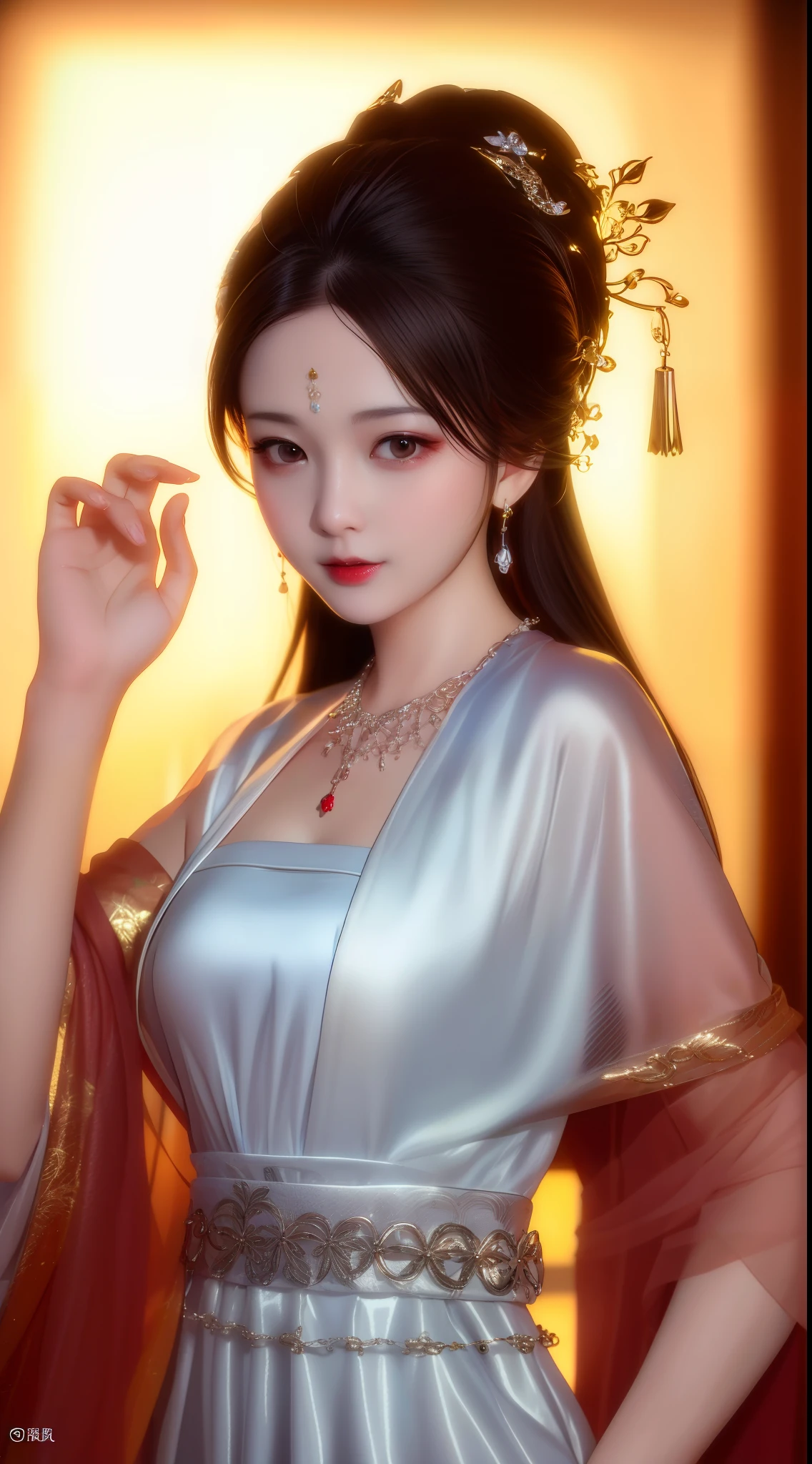 best quality, masterpiece, highres, 1girl, china dress - SeaArt AI