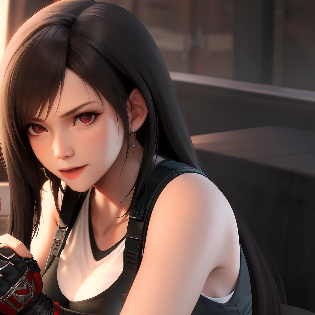 ff Tifa - SeaArt AI