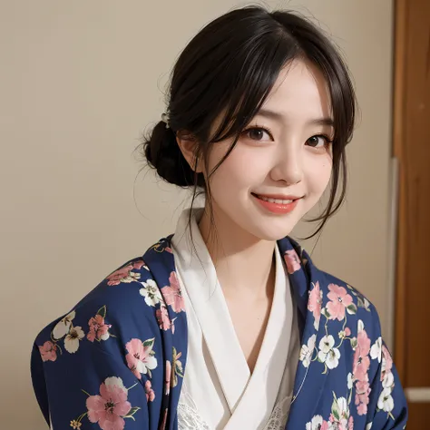 Realistic model-style single Japan woman, beautiful skin tone, double eyelids, slender body ...