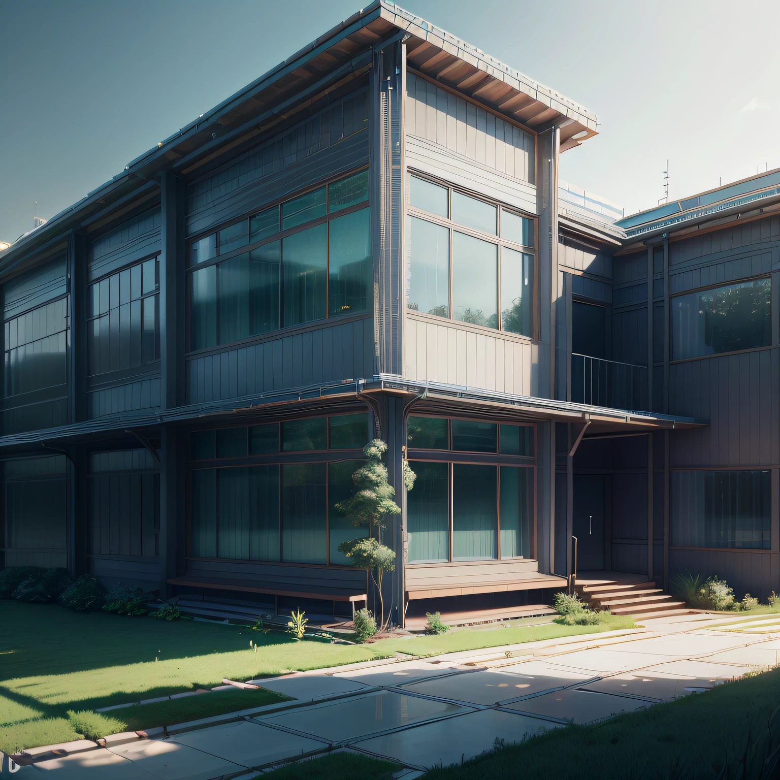 Architecture of Science and Technology University Building，arquitectura ...