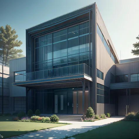 Architecture of Science and Technology University Building，arquitectura ...