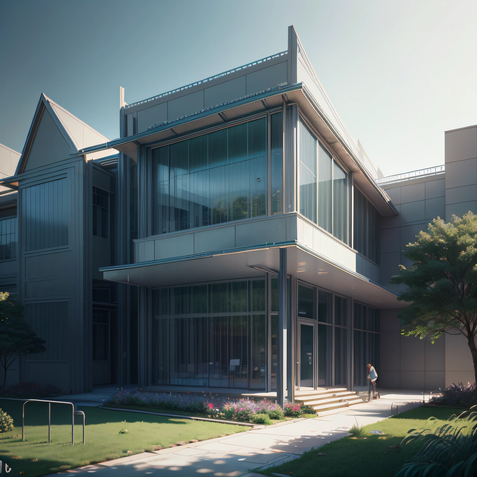 Architecture of Science and Technology University Building，arquitectura ...