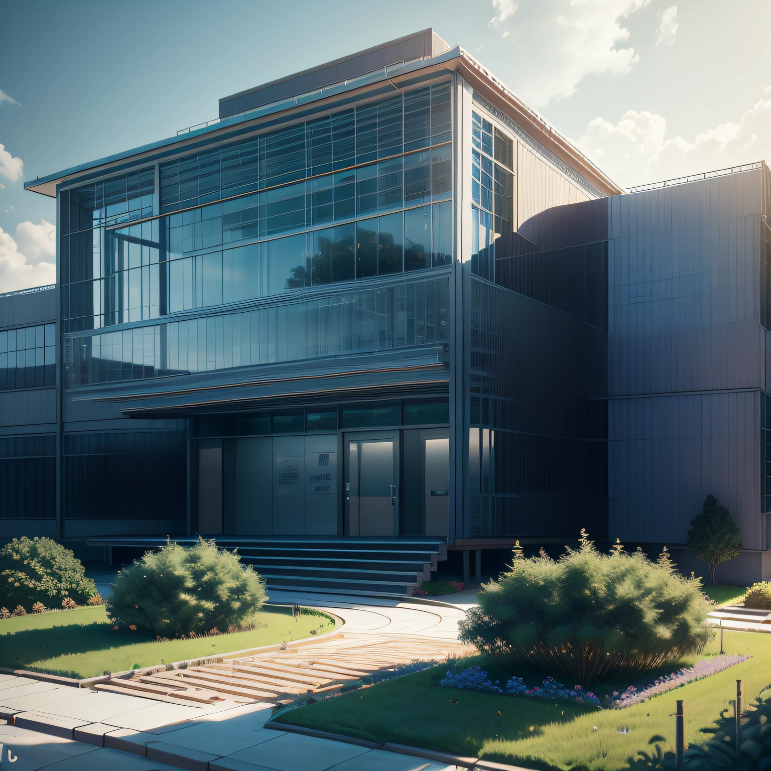 Architecture of Science and Technology University Building，arquitectura ...