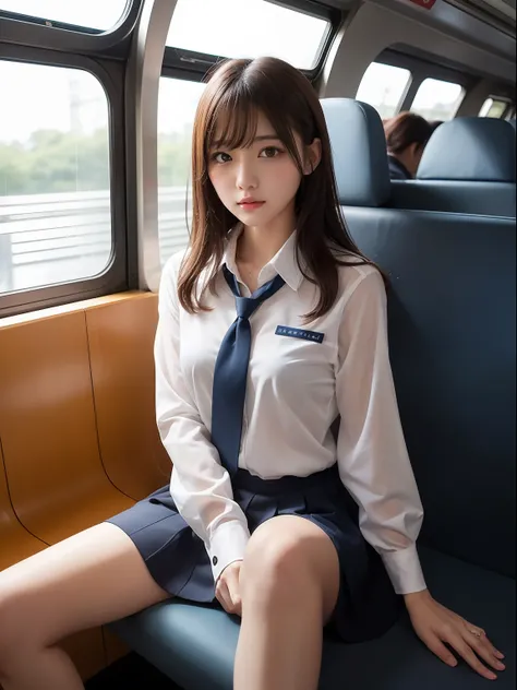 Japanese Girls、18 Year Old Girl、ple Short Hair、blond Hair、bangs、brown