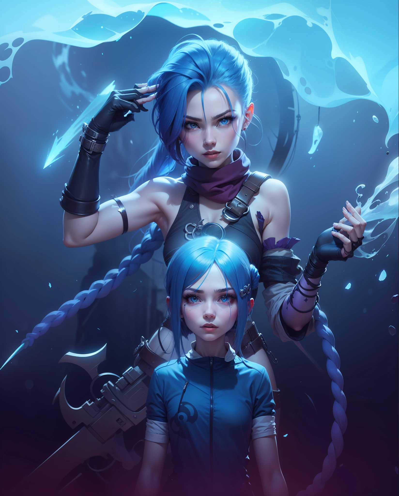 jinx from arcane - SeaArt AI