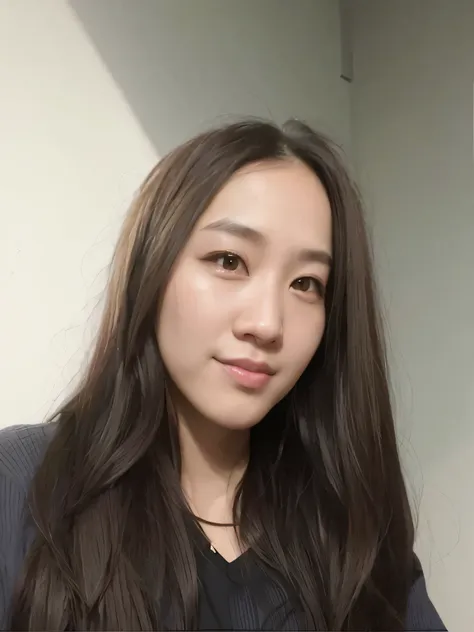 Close-up of a woman sitting at a table in a pink shirt, xintong chen, wenfei ye, Zhang Pengzhen ...