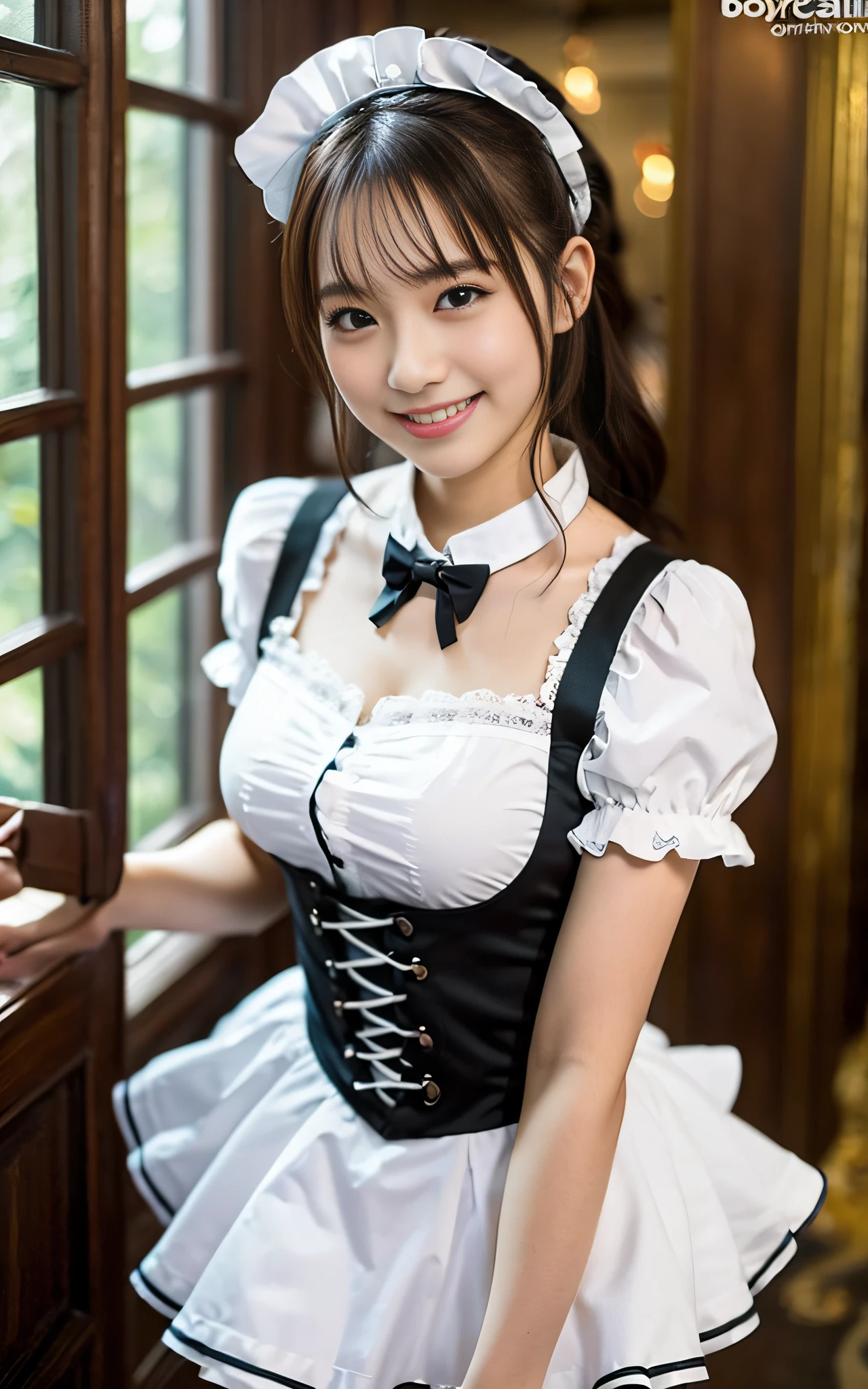 masterpiece, in 8K, hight resolution, detailed maid outfit, a 20 yo woman - SeaArt AI