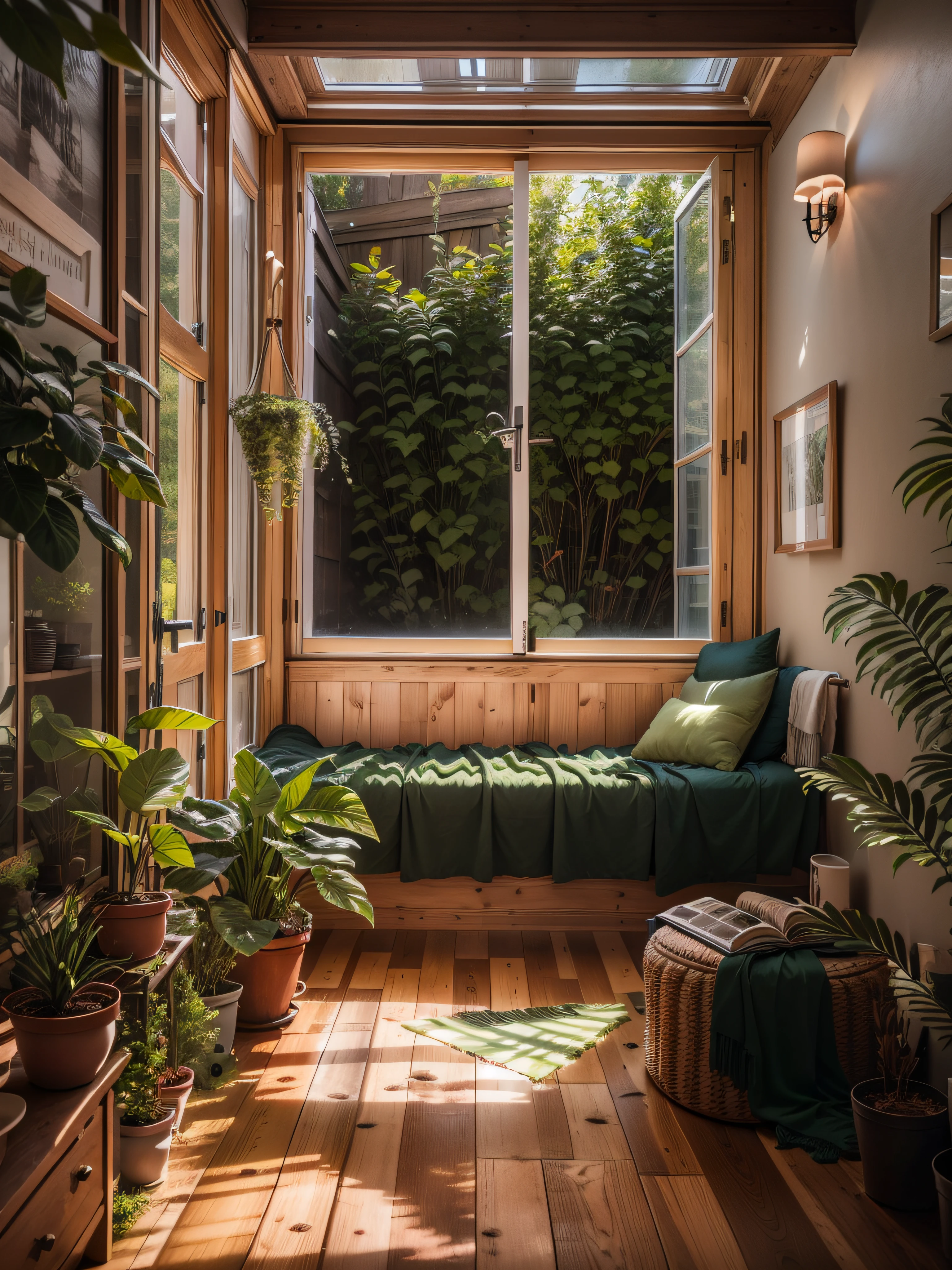 high resolution photography interior design, wooden floor, small ...