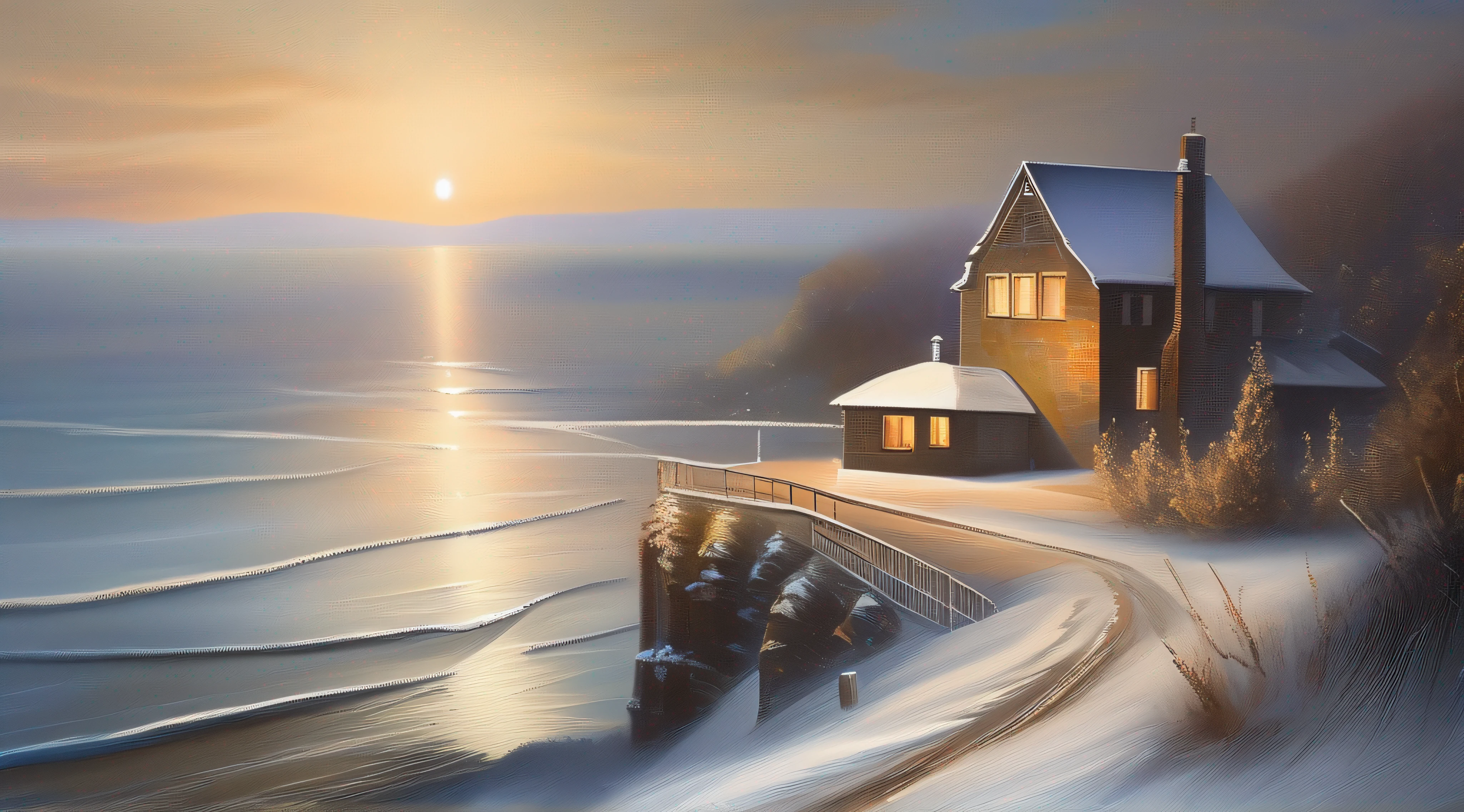 An authentic photographic landscape painting with unparalleled reality ...