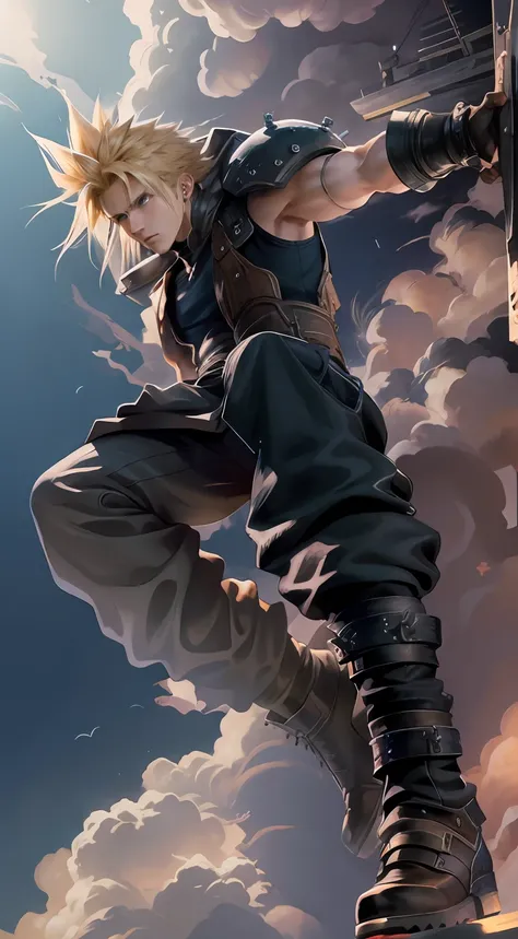 Cloud Strife (Final Fantasy VII) LoRA - SeaArt AI Model