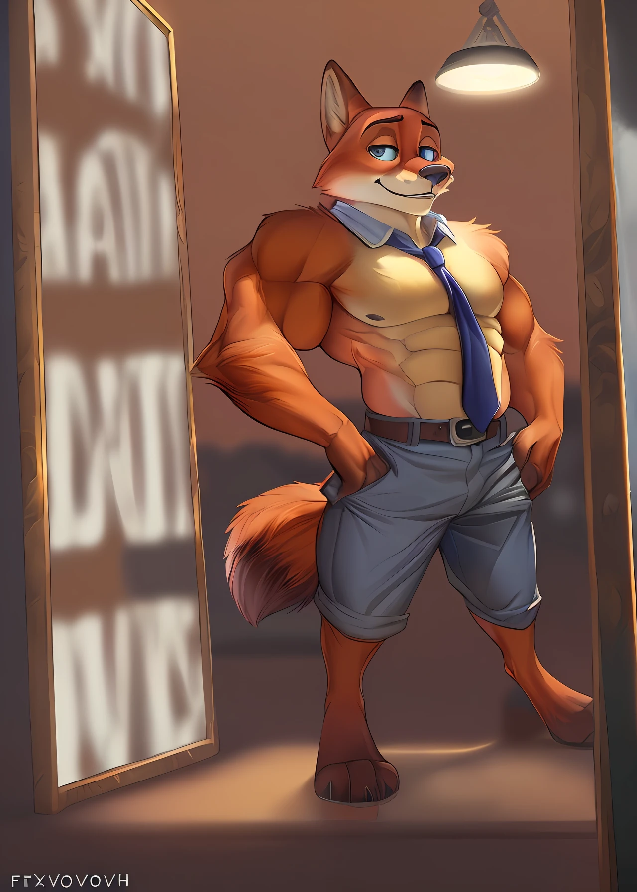 uploaded in e621, ((by Wildering, by Foxovh, by Disney)), Zootopia - SeaArt AI