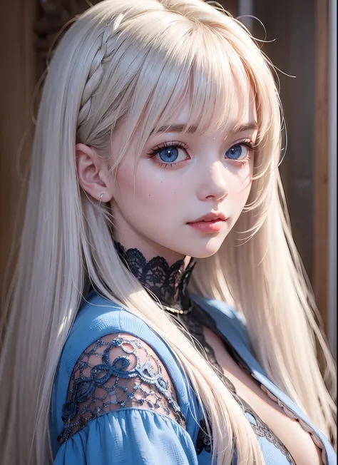 1 Girl Super Long Hair Cute Seaart Ai