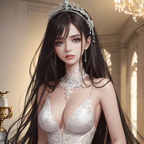 Best Quality, Masterpiece, High Resolution, 1 Girl, Porcelain Dress - SeaArt AI