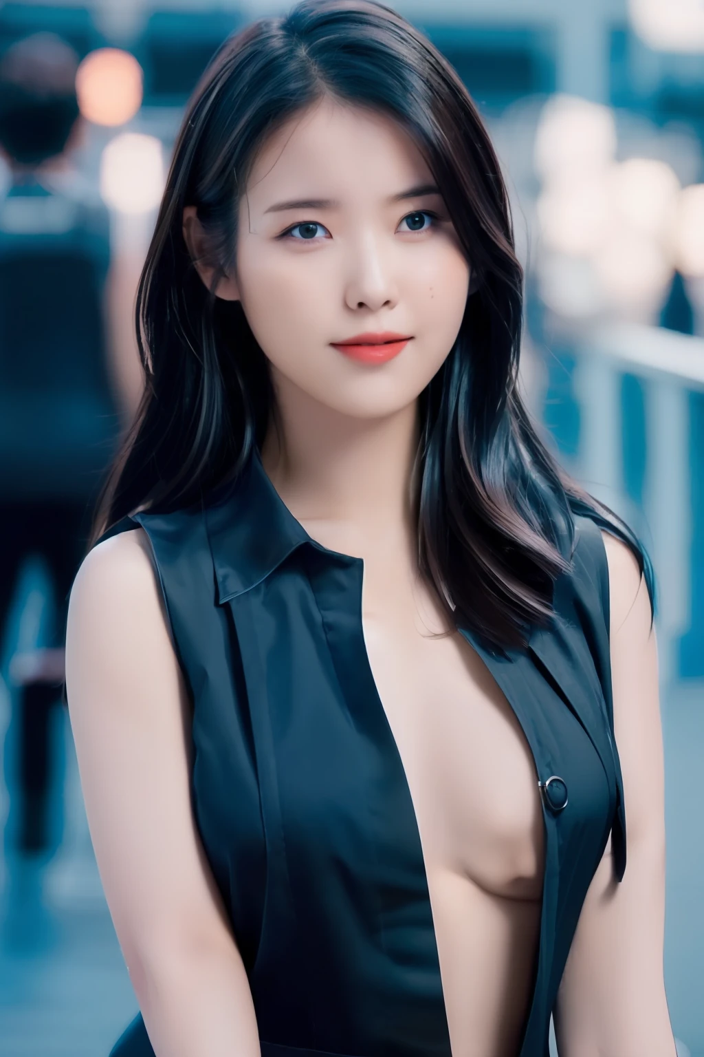 IU,real face, nude,naked,busty - SeaArt AI