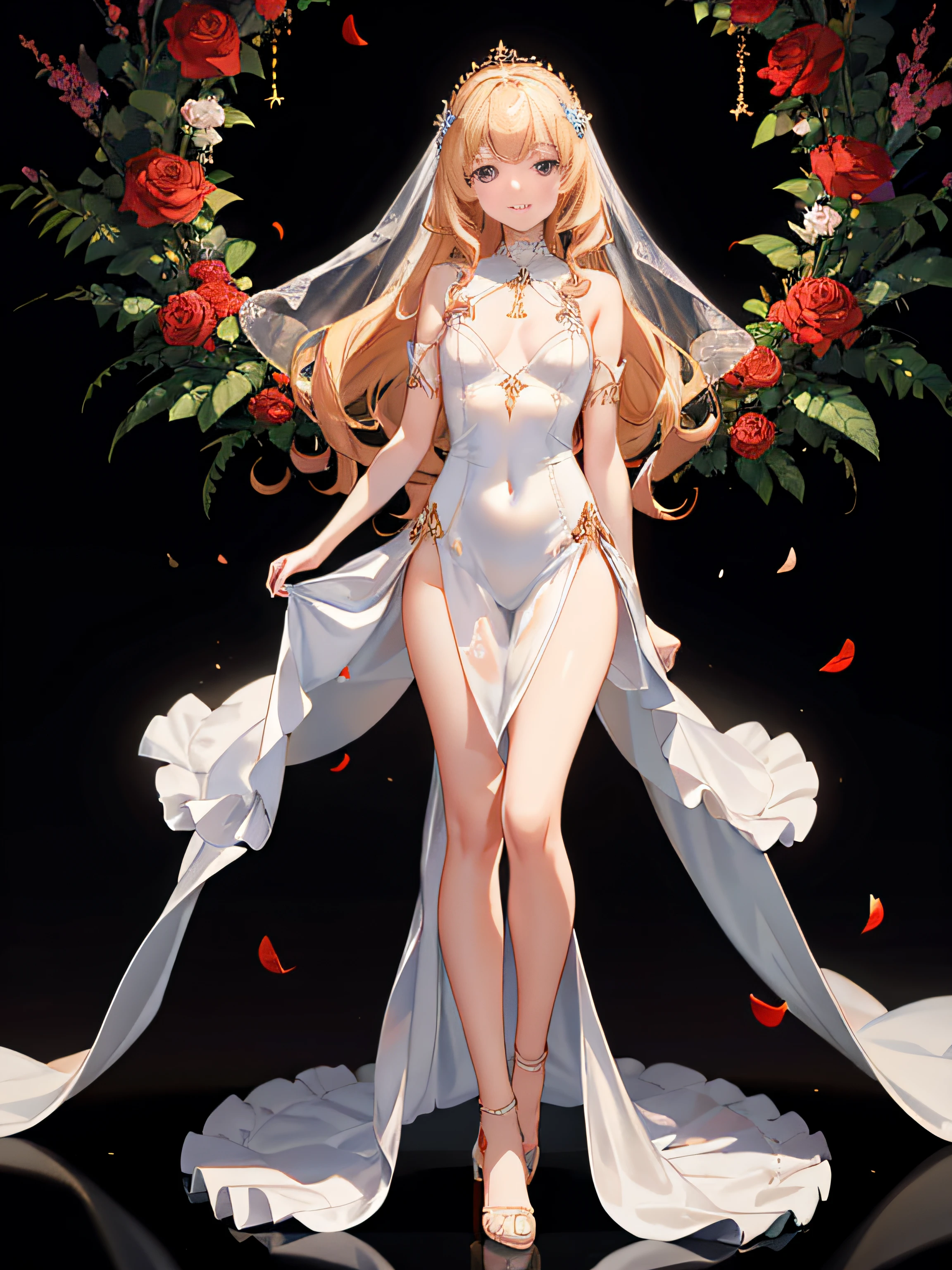 (( masterpiece)), (top-quality), (detaileds),4K resolution. 1 Girl Sharp Focus、a blond,Princess ...