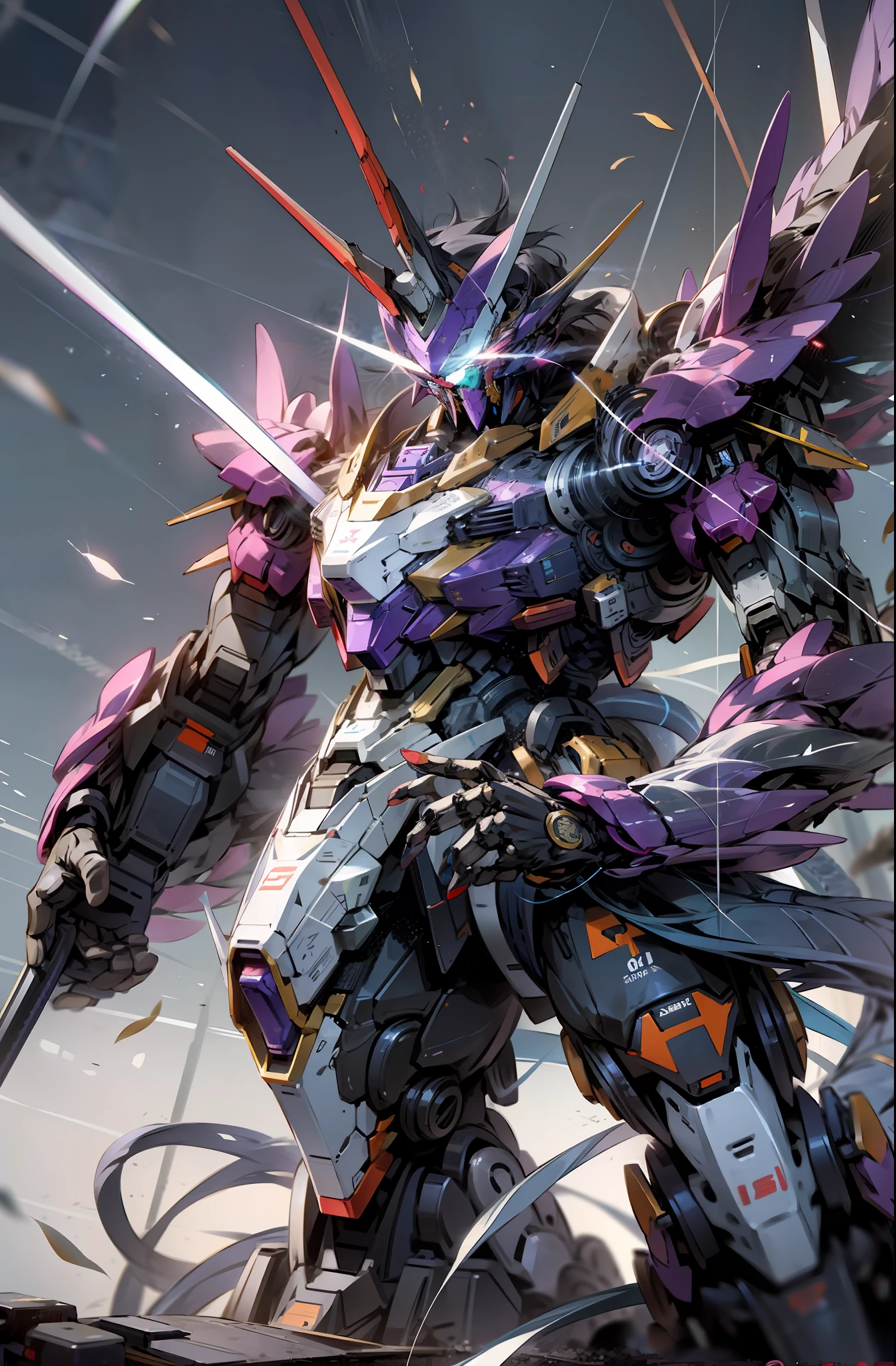 Bokeh, attack, concise, 8k wallpaper, robot - SeaArt AI