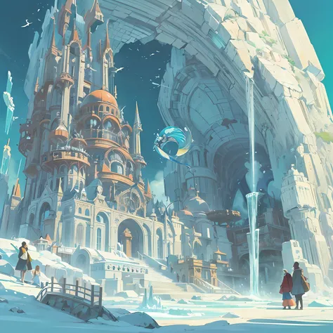 An old forge，Advanced civilizations are here to create powerful magical ...