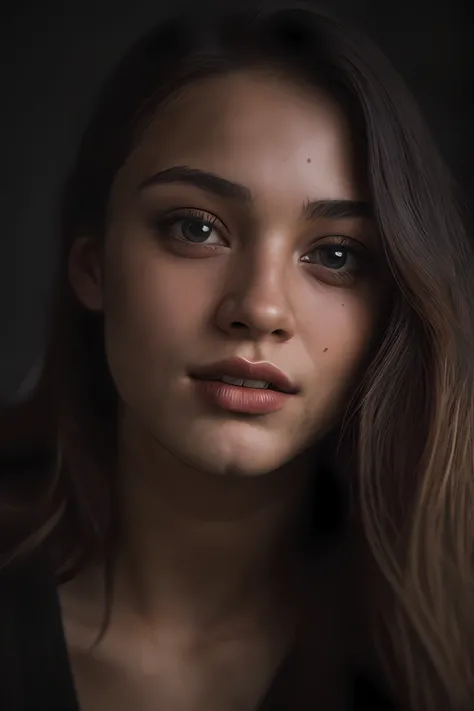 Close Up Editorial Photograph Of A 21 Year Old Woman Highly