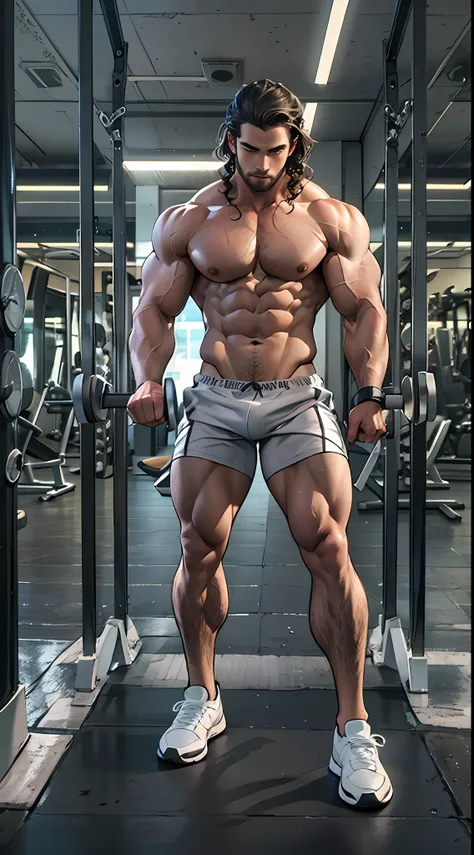 muscle men - SeaArt AI