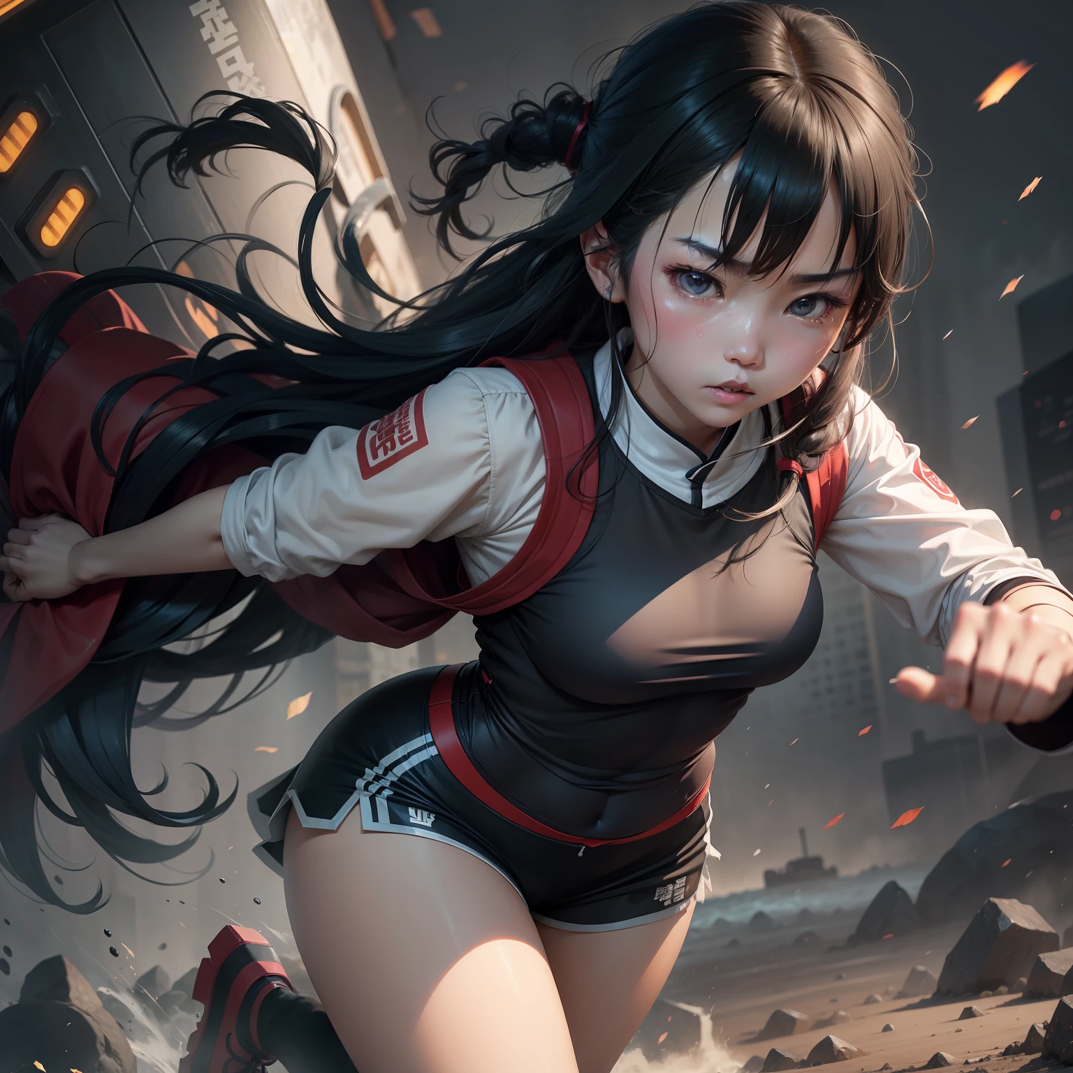 Ruiwen，Moe，Brute force output，cold-hearted - SeaArt AI