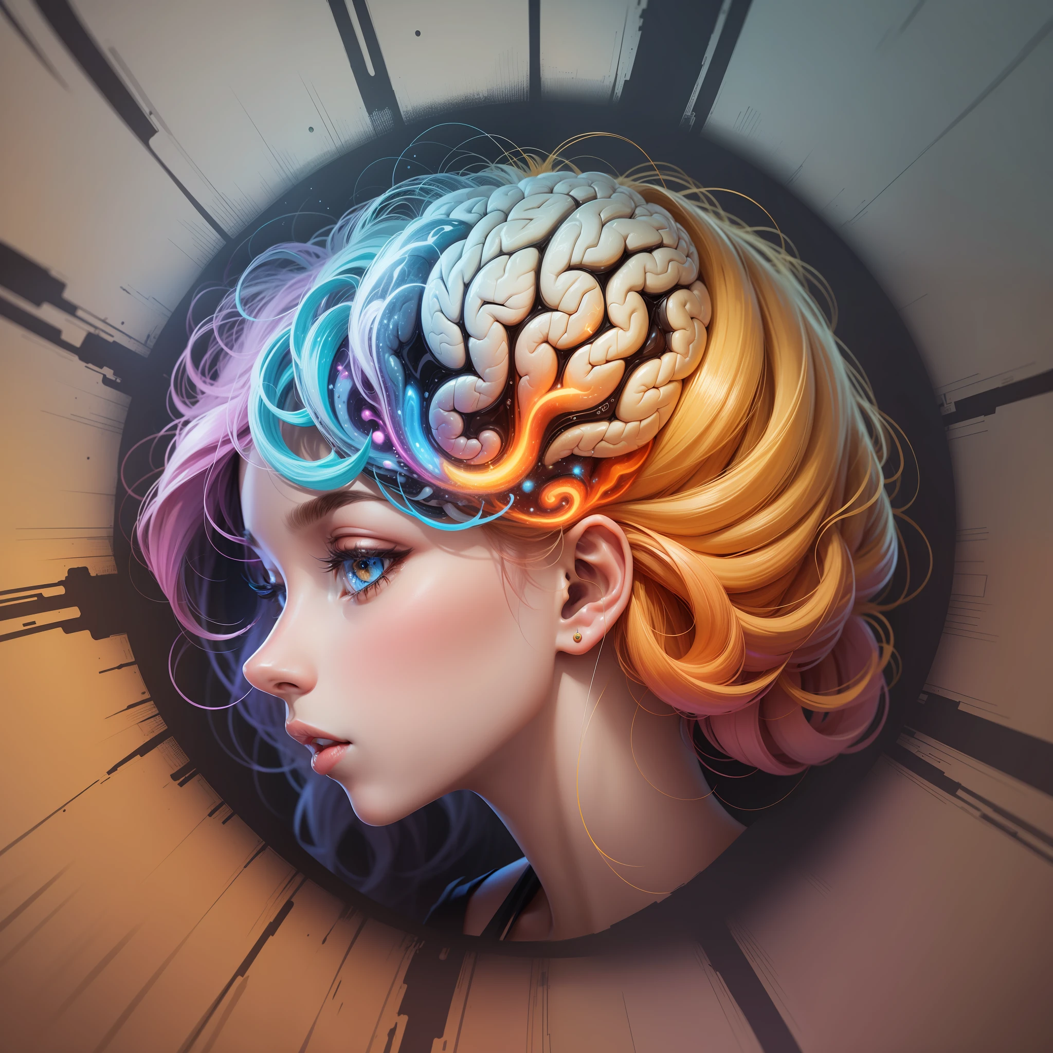 tema: SECRETS OF THE HUMAN MIND - Impactful logo with brain Description: I need an awesome logo ...