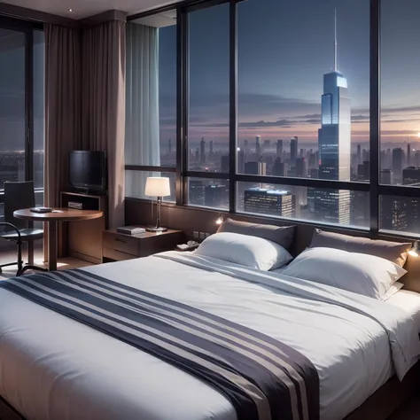 Skyscraper Hotel Rooms top-quality a gorgeous rich high class ...