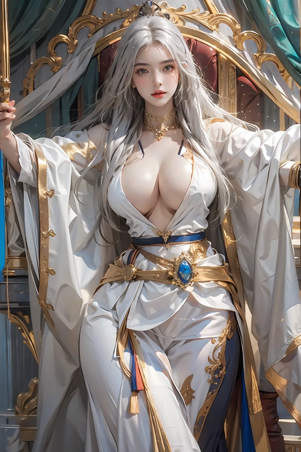 Deep V temptation - SeaArt AI