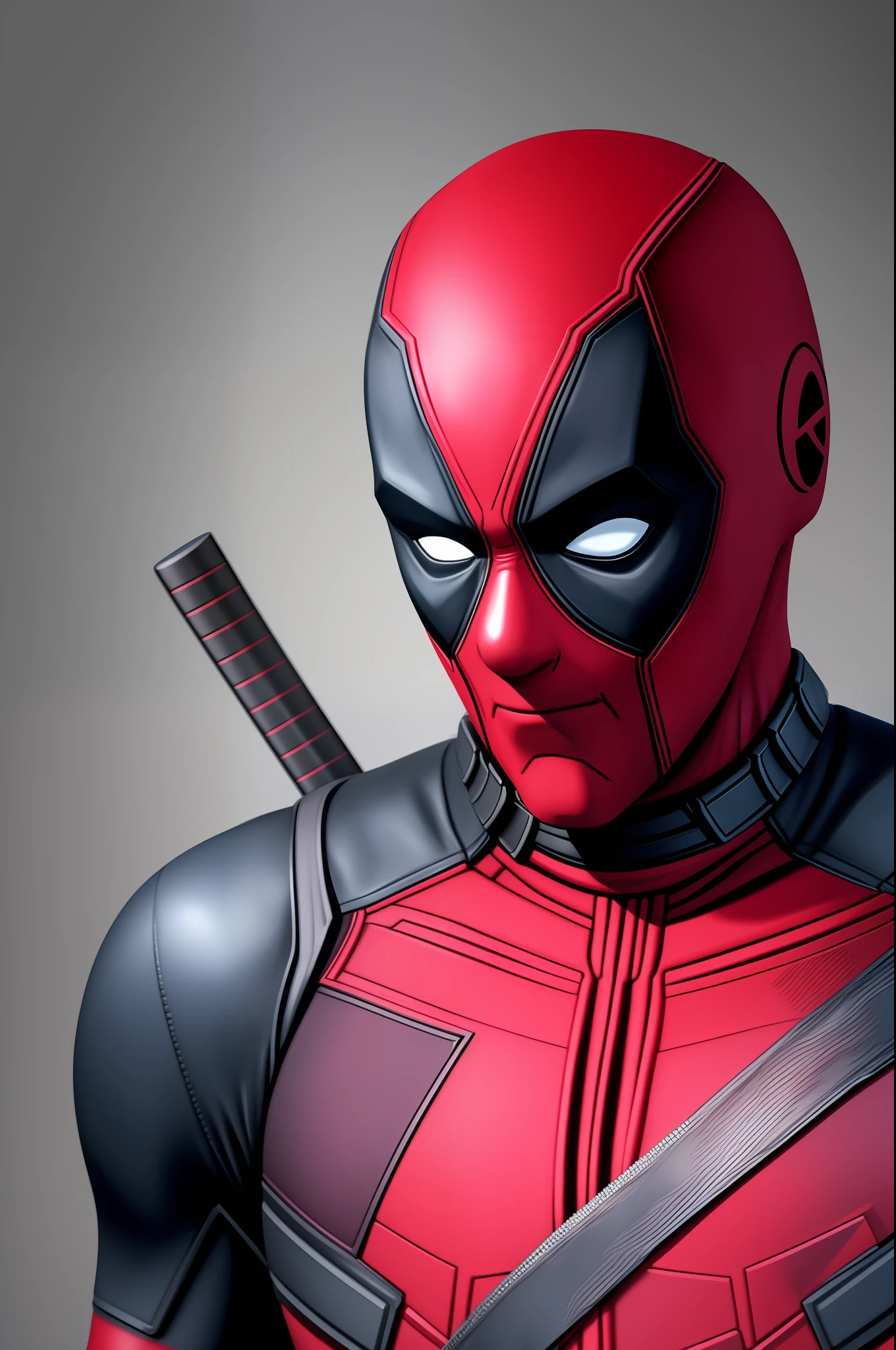 Deadpool digital art realistic 8k wallpaper, bright colours - SeaArt AI