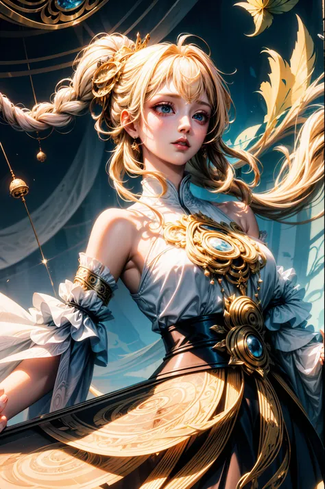 Blond Hairbl，royal Sister，jofficialart Unity8kwallpaper Ultradetailed